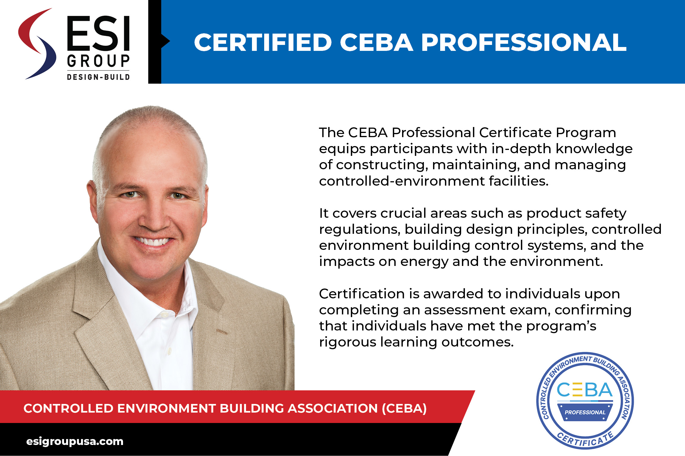 Certified CEBA Professional - Jason Hamilton - ESI Group USA